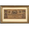 1839 $100 Republic of Texas Bank Note Bill