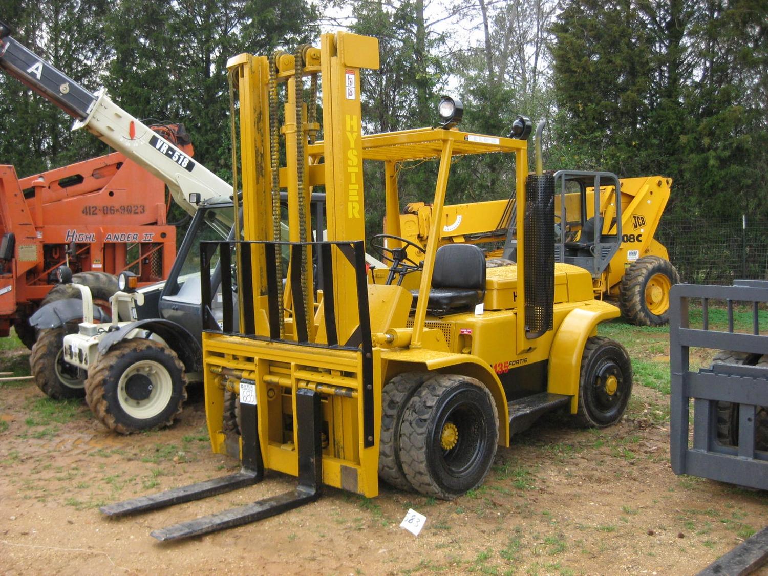 HYSTER 135 FORKLIFT J M Wood Auction Company Inc HYSTER 135 FORKLIFT J M Wood Auction Company Inc