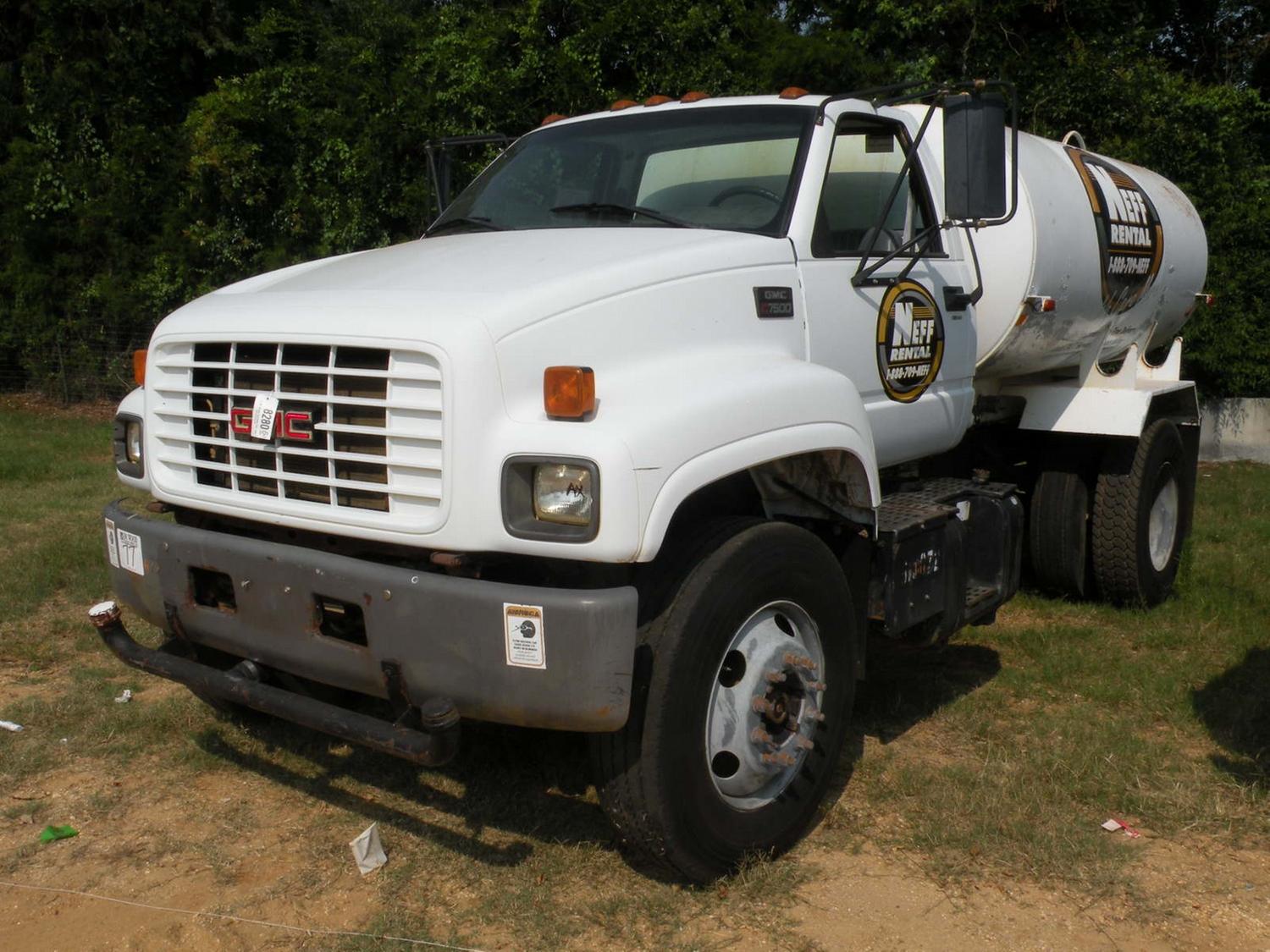 1999 GMC 7500 S/A WATER TRUCK - J.M. Wood Auction Company, Inc.