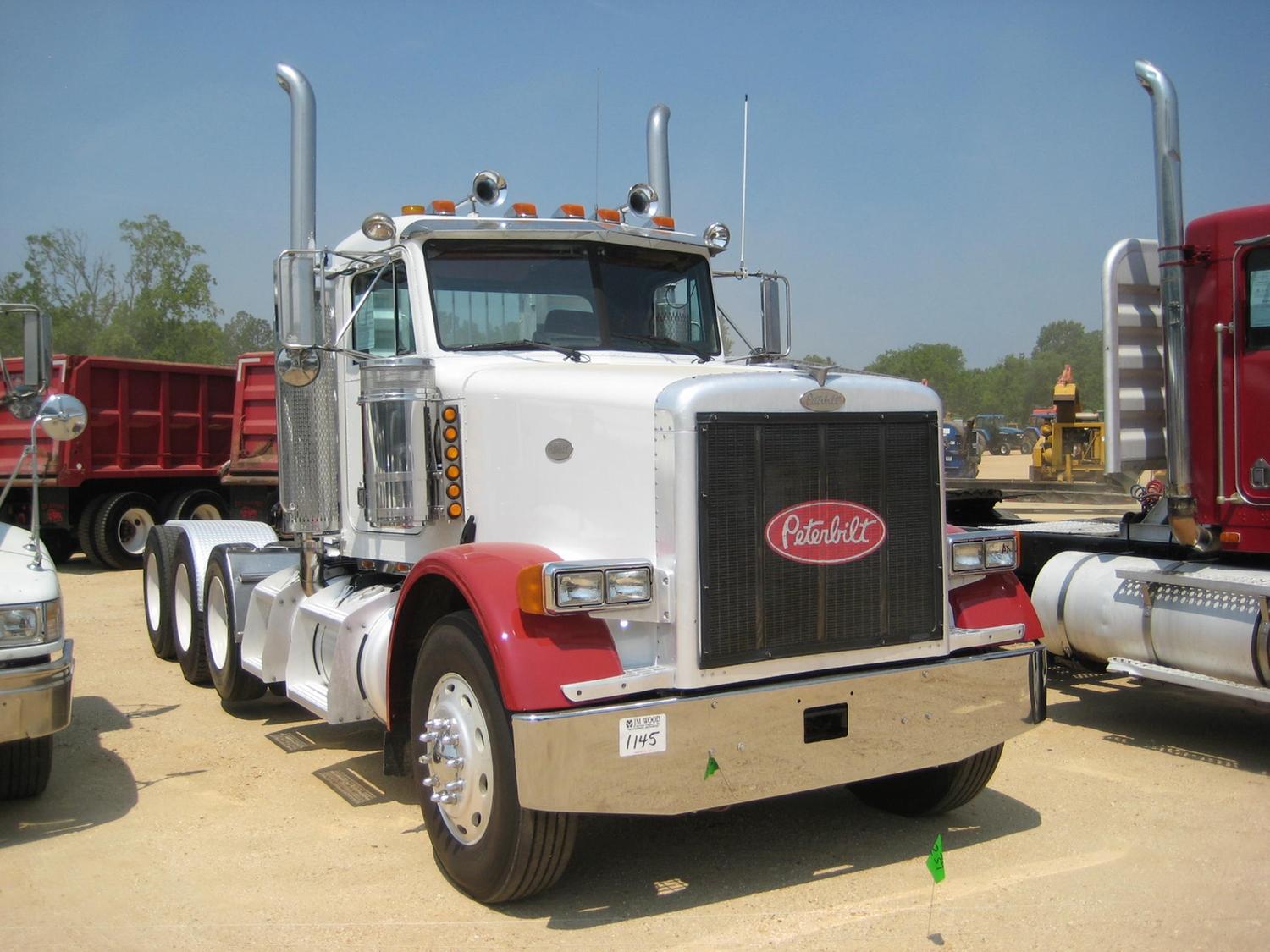 1997 PETERBILT 378 TRI-AXLE TRUCK TRACTOR