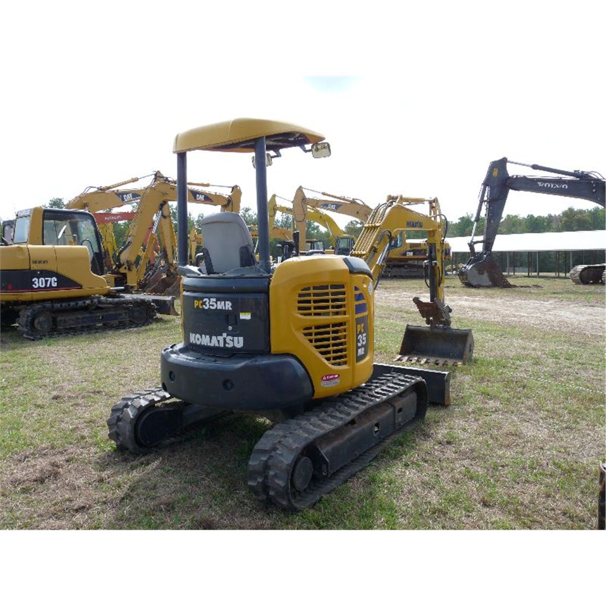 KOMATSU PC35MR-3 HYDRAULIC EXCAVATOR