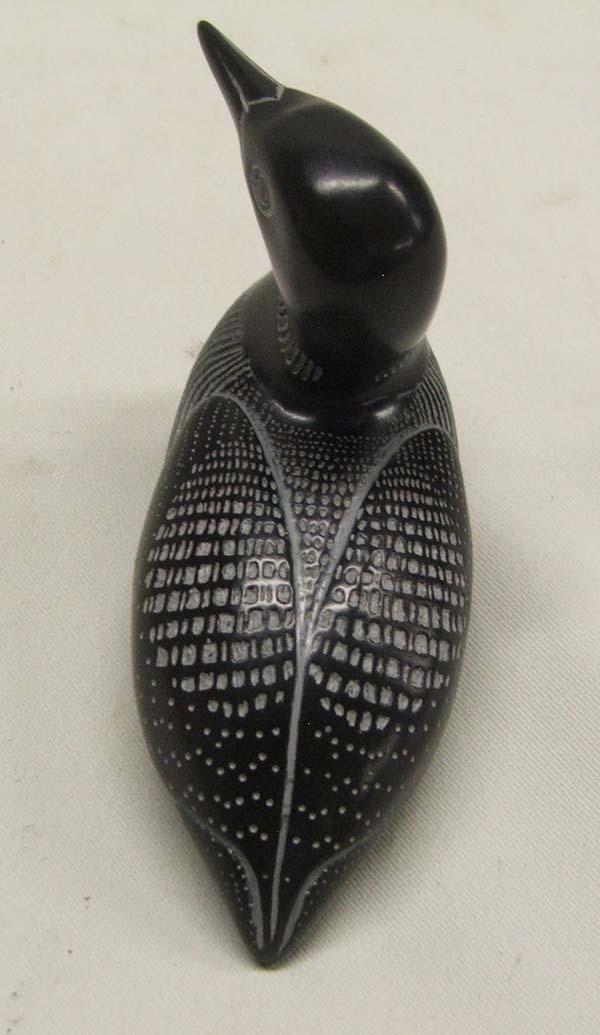 Native American Northwest Coast Boma Etched Loon