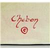 Original Painting by Native American Creek Artist Chebon Barnoskie