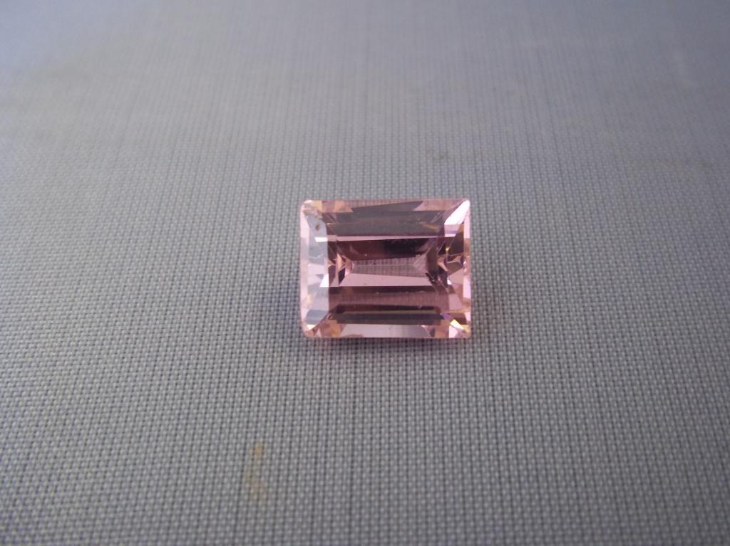 Italian "Bacchetta” Cut Pink Ice Stone 2.1grams