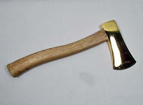 MARBLES POCKET AXE NO. 5 W/ GOLD BLADE - Approx.
