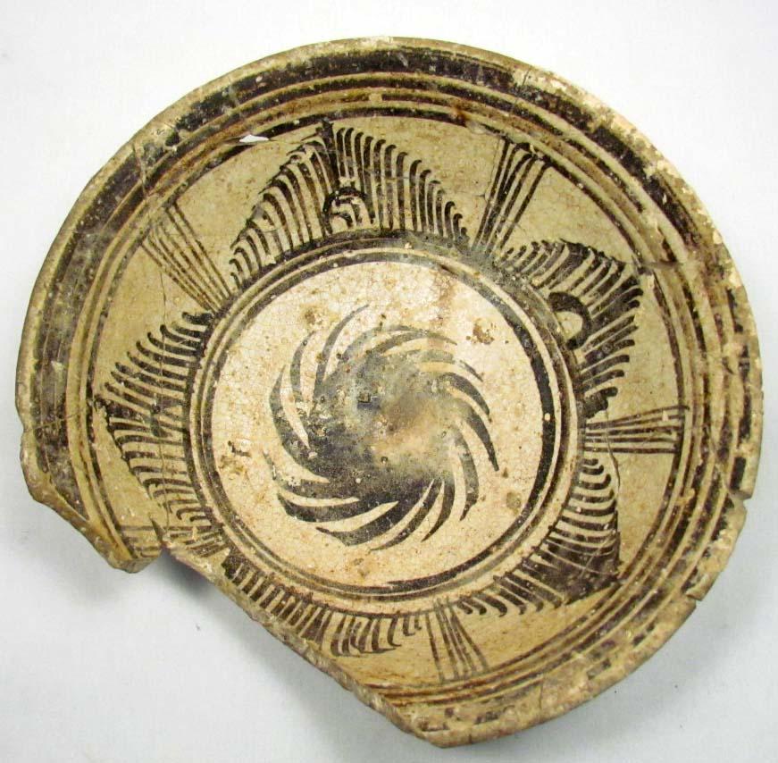 RARE C. 700 AD ARTIFACT SHIPWRECK BOWL - RECOVERED