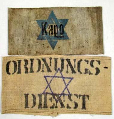 LOT OF 2 WW2 GERMAN HOLOCAUST ARM BANDS