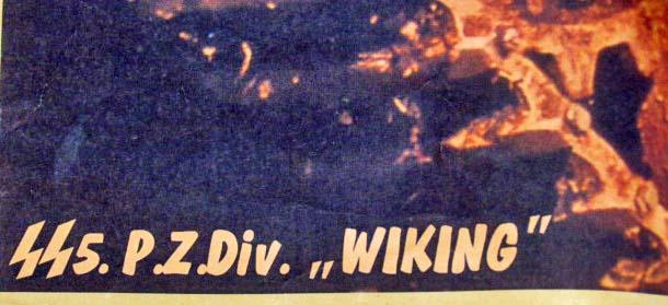 WW2 GERMAN NAZI POSTER PROMOTING PANZER DIVISION S