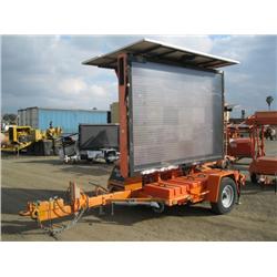 2000 National Signal S/A Towable Message Board