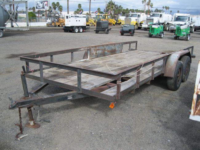 1996 Azcal T/A 18' Utility Trailer