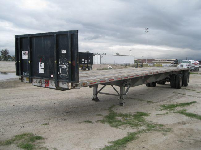 1993 Utility 48' Spread Axle Flatbed Trailer