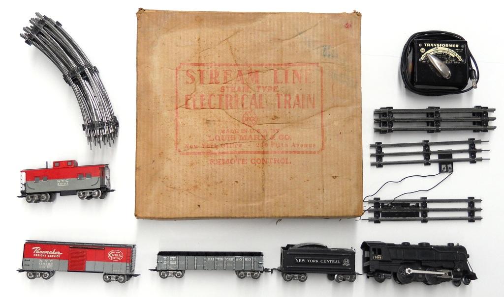 O Gauge New York Central Stream Line Train Set #25249