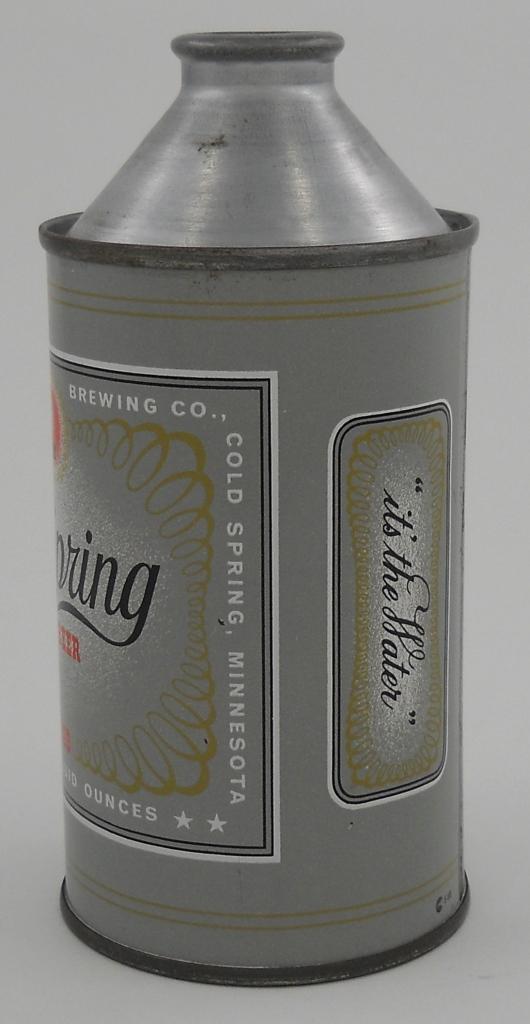 Cold Spring Cone-Top Beer Can