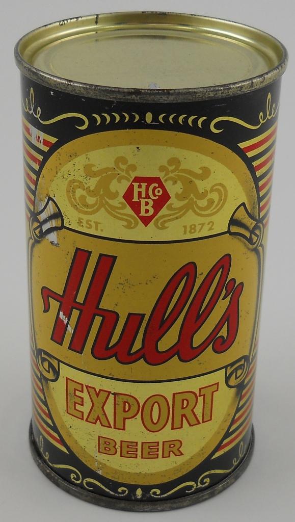 Hull's Export Beer Flat-Top Can