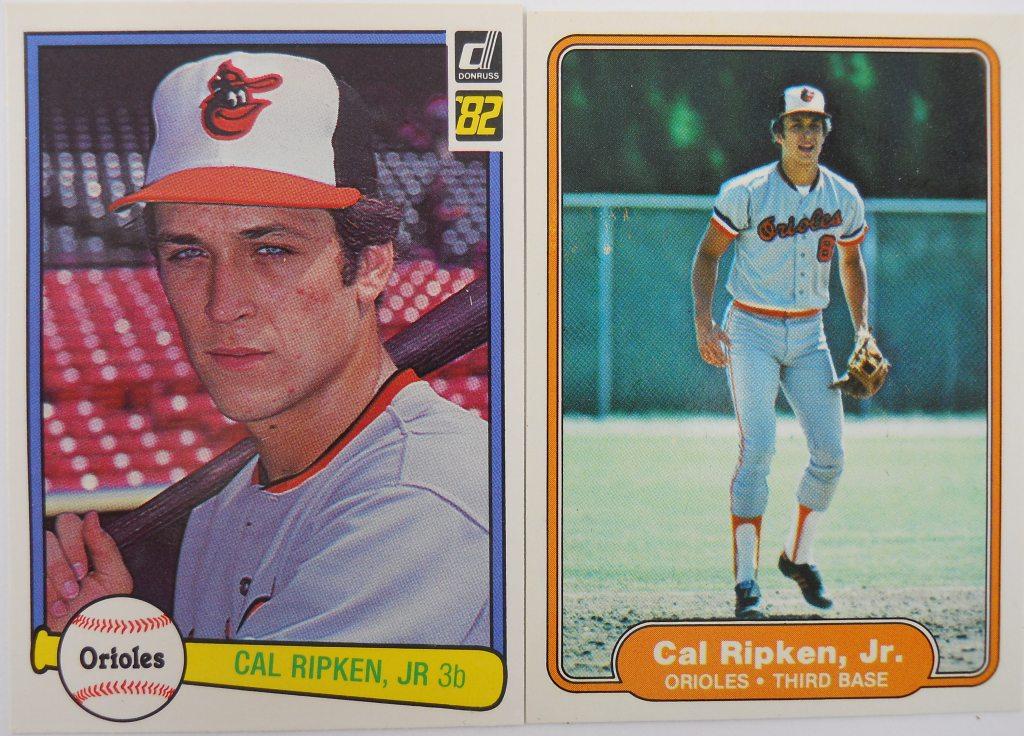 Two Cal Ripken, Jr. Rookie Cards