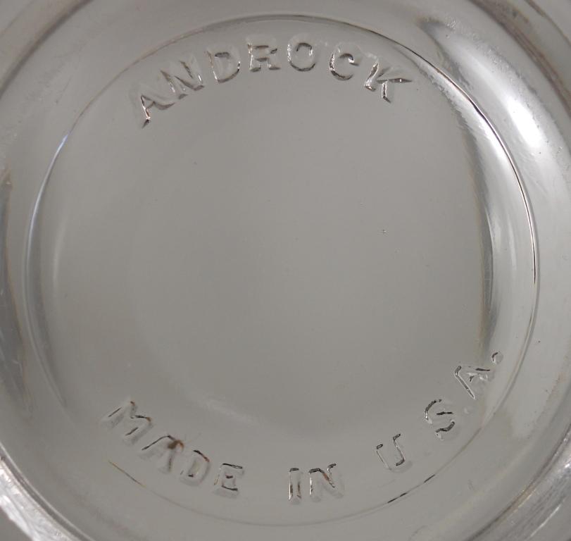 Androck Glass Bowl and Mixer