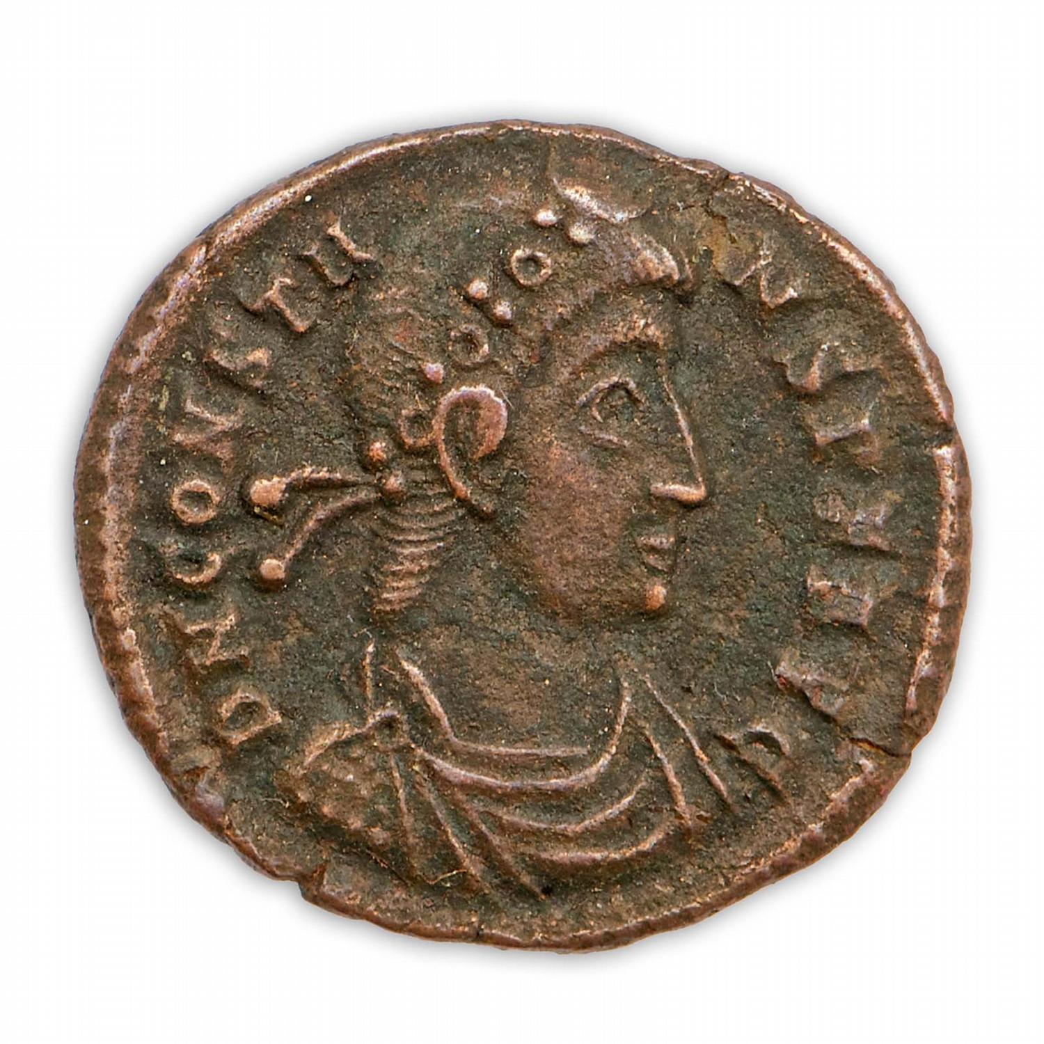 Ancient Coin - Constans I 1/2 Centenionalis AD 337-350. NICE COIN!