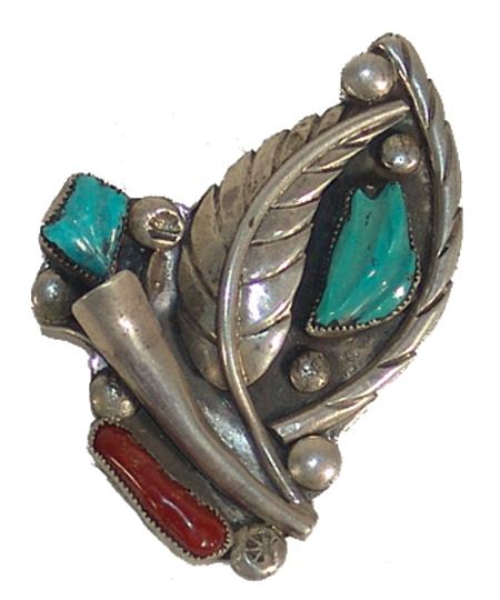 Navajo Pin/Pendant - Ben Eustace