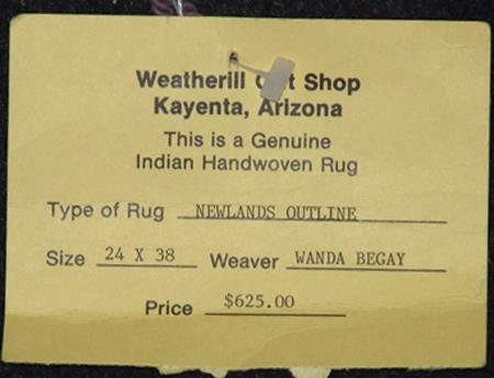 Navajo Rug/ Weaving- Wanda Begay