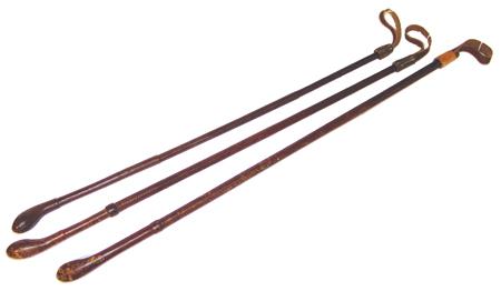 3 Vintage Riding Crops