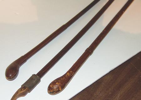 3 Vintage Riding Crops