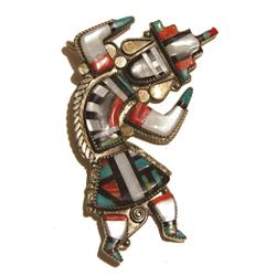Zuni Pin/Pendant - Eldred Martinez