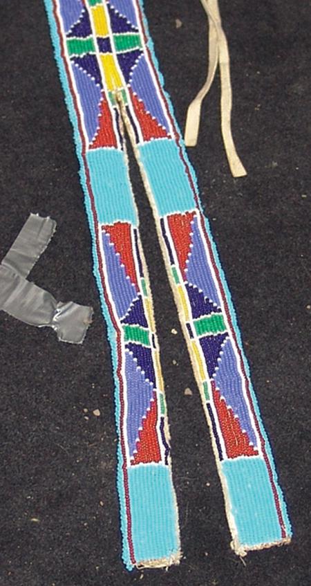Crow Beaded Belt