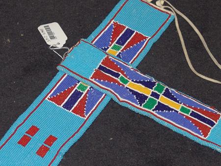 Crow Beaded Belt