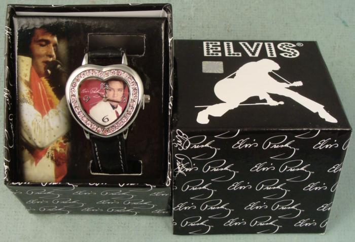 Elvis Presley Heart Shaped Picture Watch EV-W09A