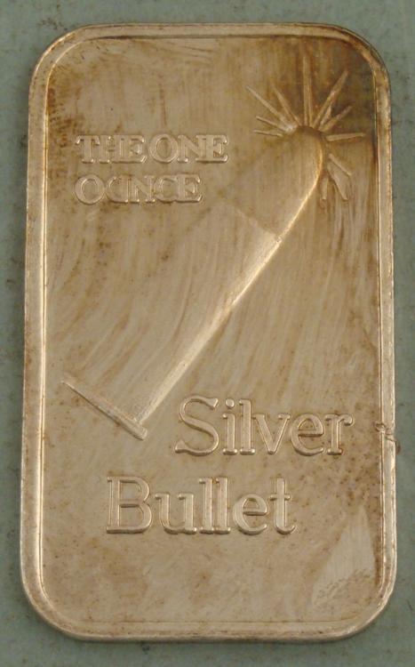 Lone Ranger Silver Bullet Bar .999 One Troy Ounce