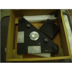 BOEING LEVELING MIRROR/BRUNSON 185 MIRROR & STEEL SQUARES