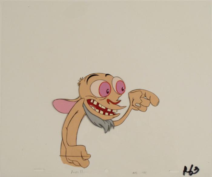 Crazy Ren And Stimpy Original Production Cel Art