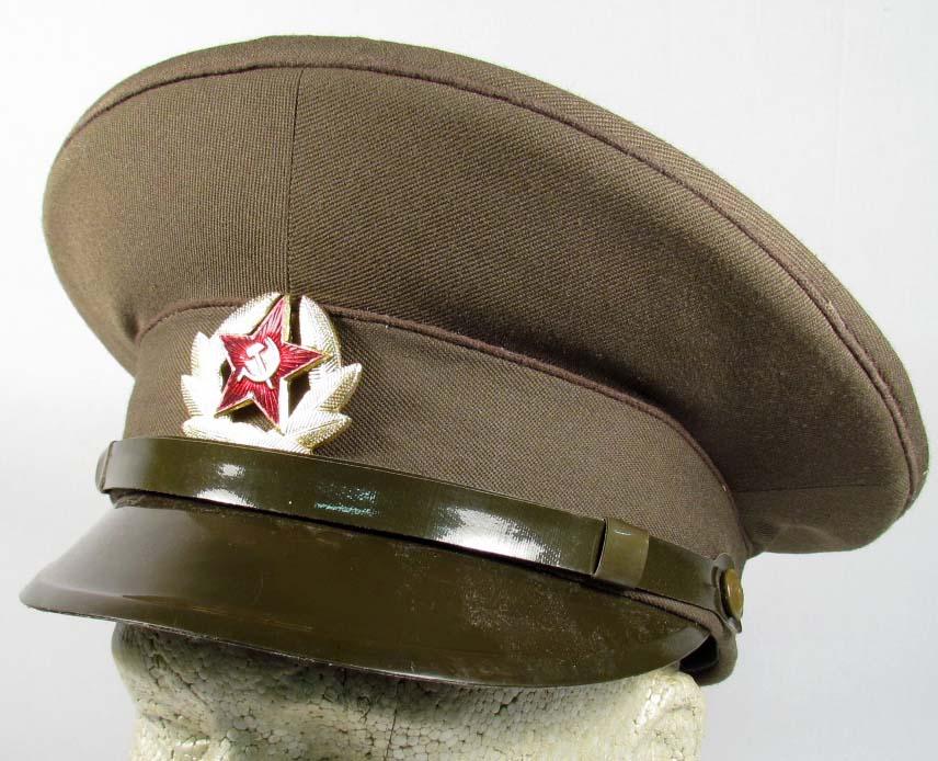 SOVIET OFFICERS FIELD VISOR HAT