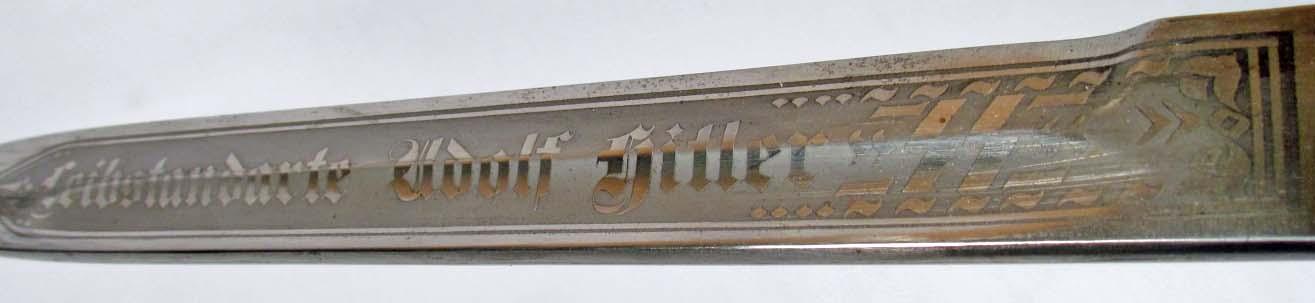 RARE WW2 GERMAN NAZI WAFFEN SS PRESENTATION BAYONE