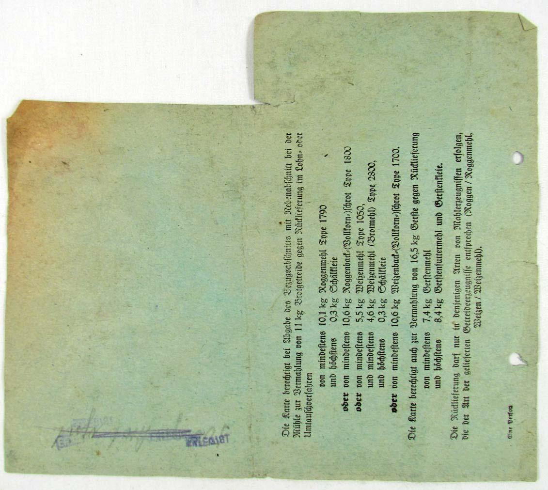 LOT OF APPROX. 14 WW2 GERMAN NAZI FOOD CARDS FOR P