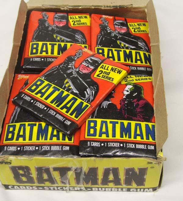 1989 Topps Vintage Batman Collector's Cards