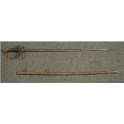 U.S. MODEL 1872 CAVALRY SABER W/SCABBARD-GERMAN MADE