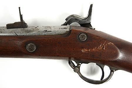 1862 MUSKET - Civil War Issue Contract Musket marked No