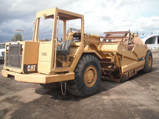 1985 Caterpillar 613C Paddle Wheel Scraper