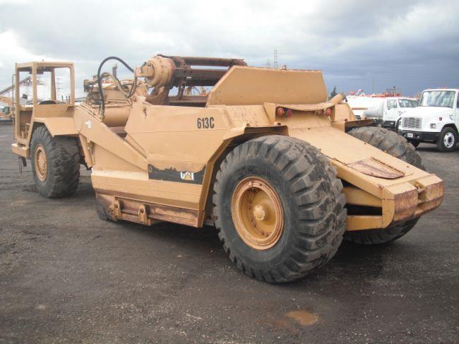1985 Caterpillar 613C Paddle Wheel Scraper