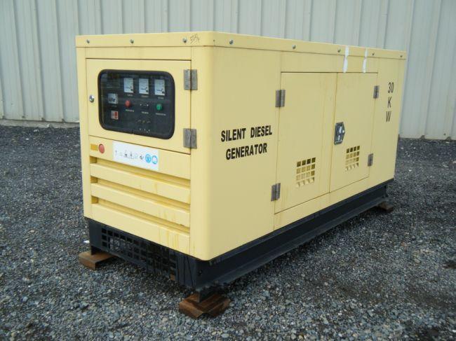 2010 King Power GF3-30KW Silent Diesel Generator