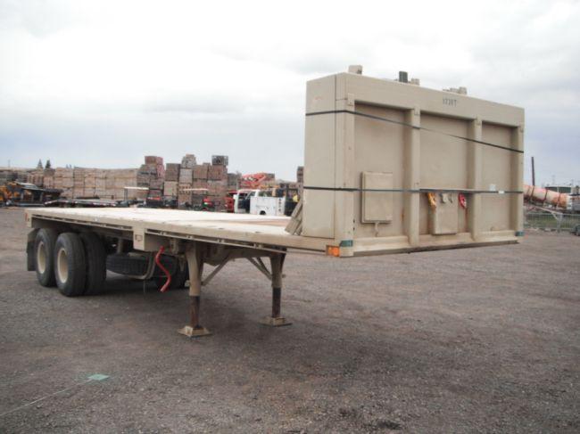1980 Southwest M871 T/A Semi Flatbed Trailer