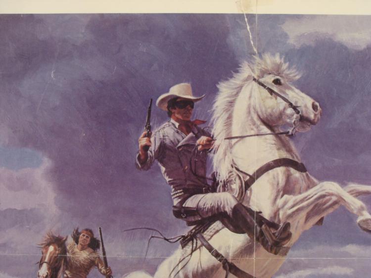 2 Framed Lone Ranger & Tonto Art, Print, & Poster