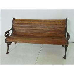 British colonial bench