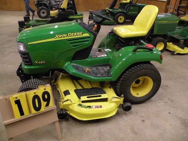 2002 John Deere X495 SN# MOX495A010269