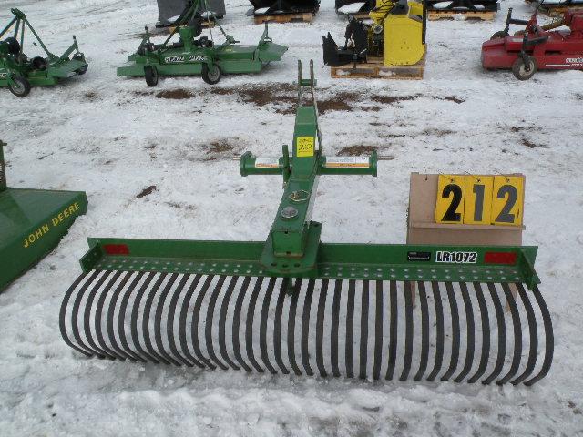 Frontier LR1072 Landscape Rake SN#WDLR1072X534916