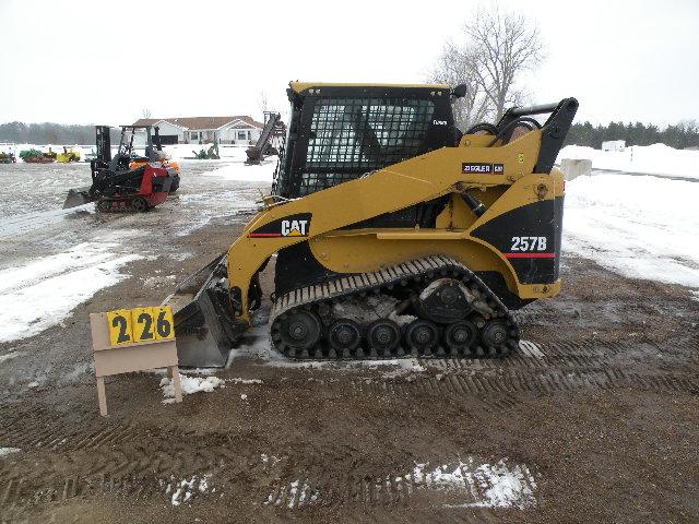 Caterpillar 257B Track Skid Loader SN# CAT0257BESLK01990