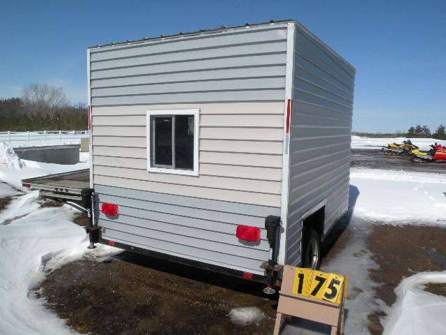 Custom made 8x16 fish house