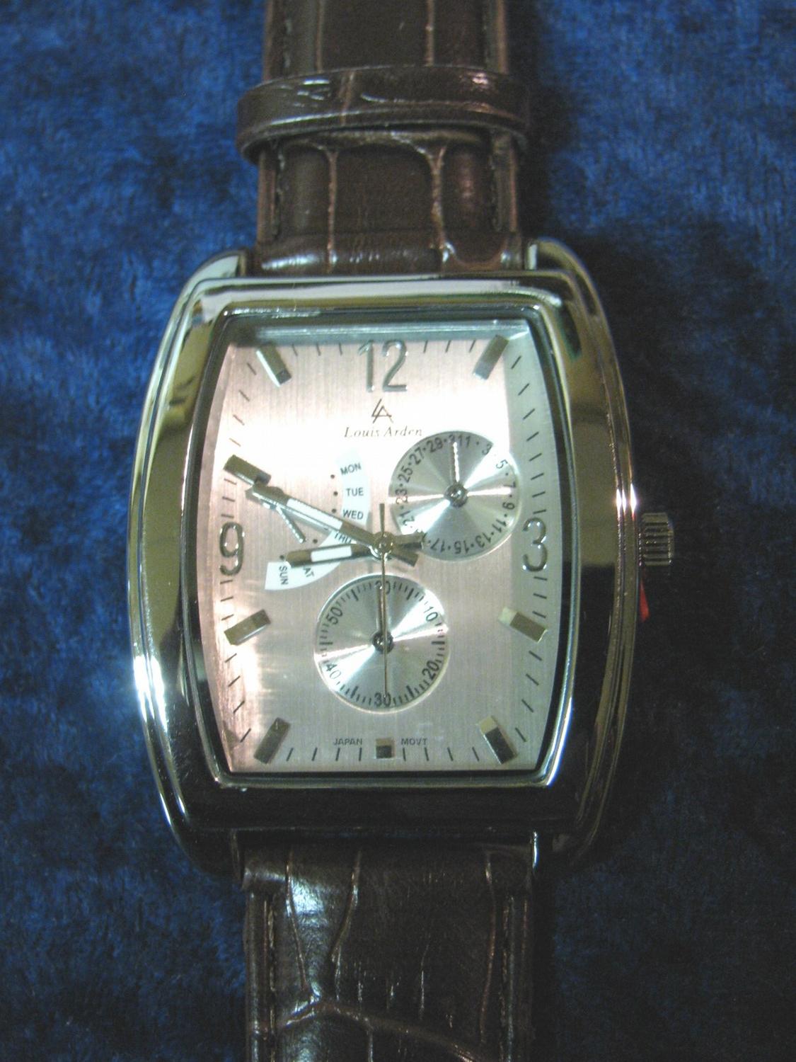 879. New Louis Arden Men's Wrist Watch.