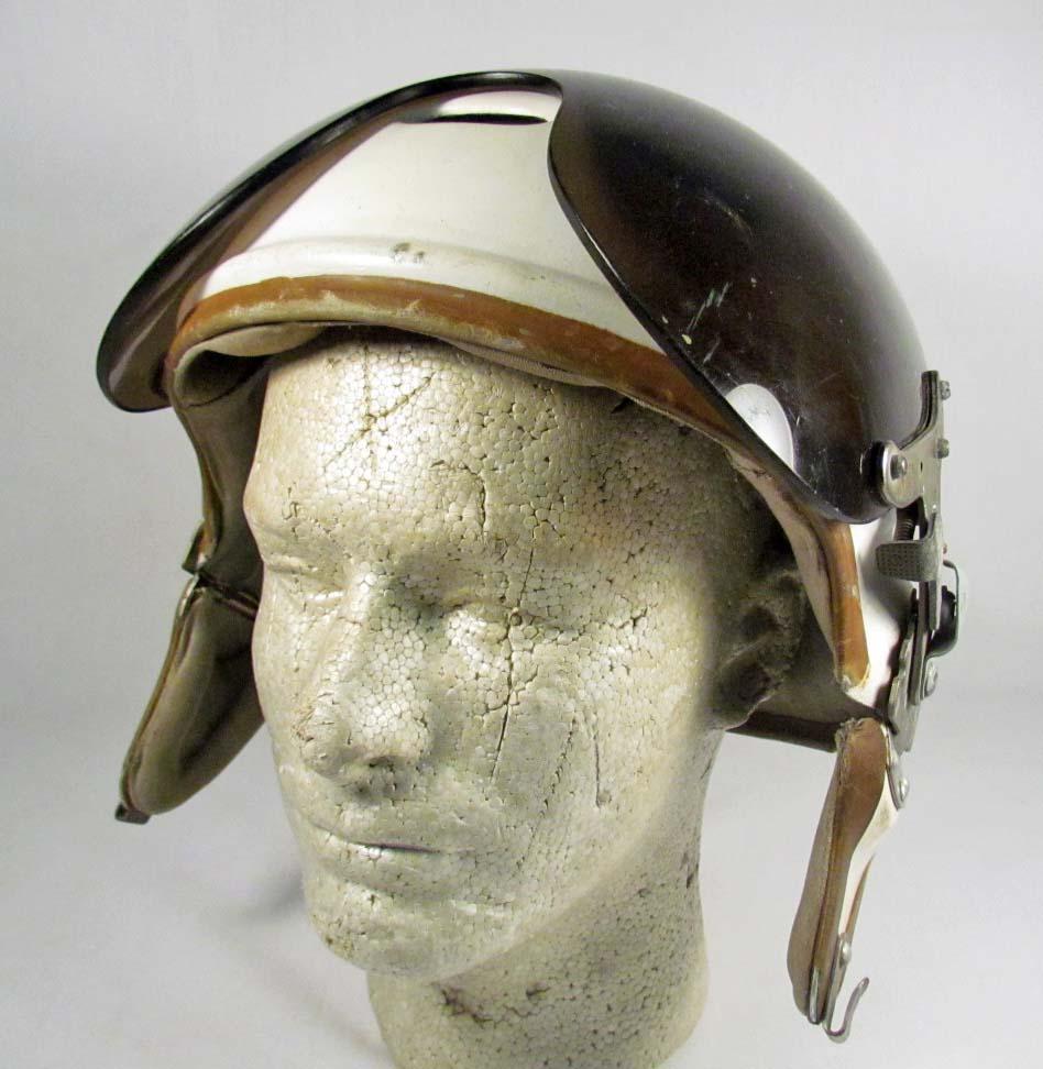 EARLY SOVIET UNION MIG PILOT HELMET ZSH-3 - Soviet